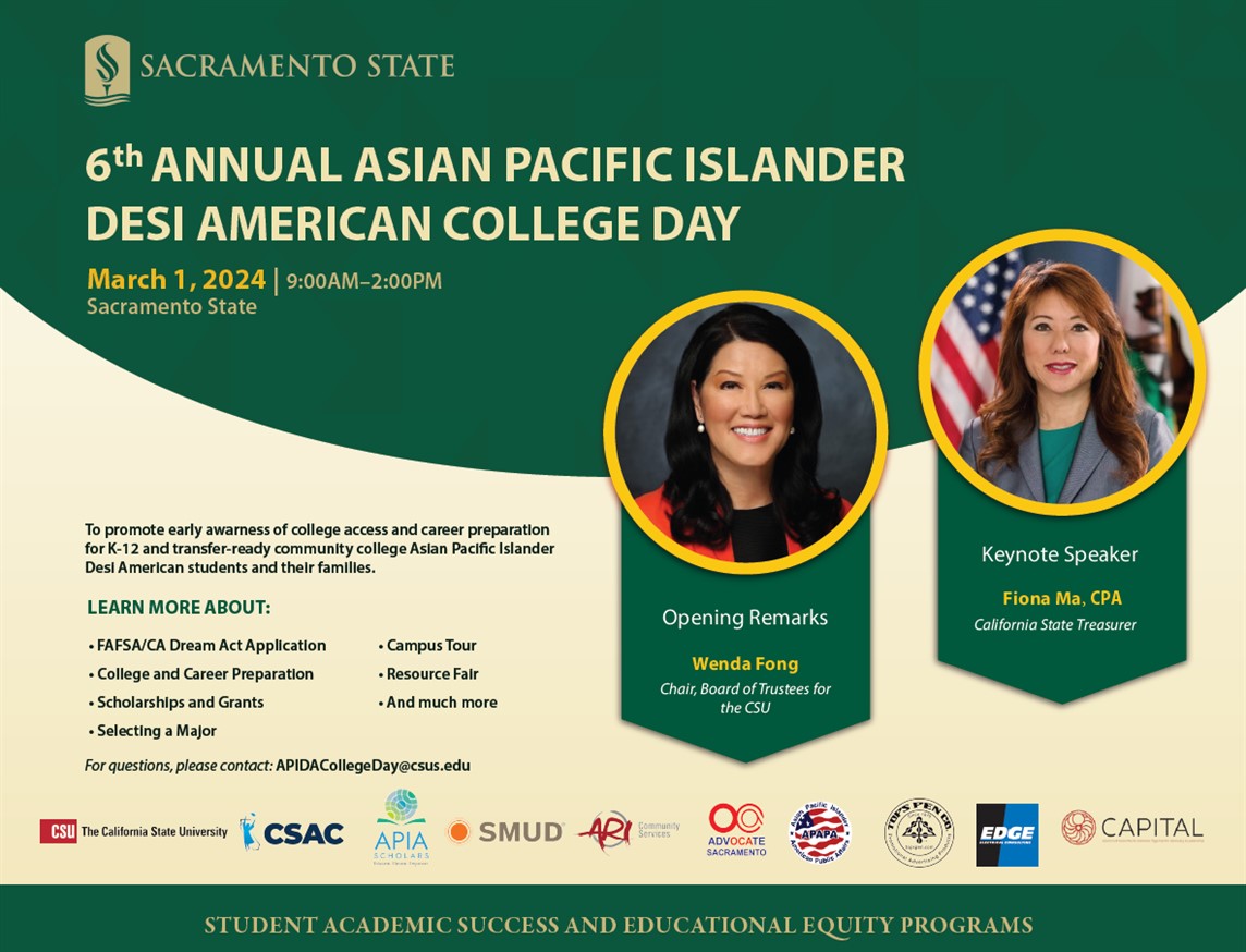 Sixth annual Asian Pacific Islander Desi American College Day, Friday ... Sixth annual Asian Pacific Islander Desi American College Day, Friday ...
