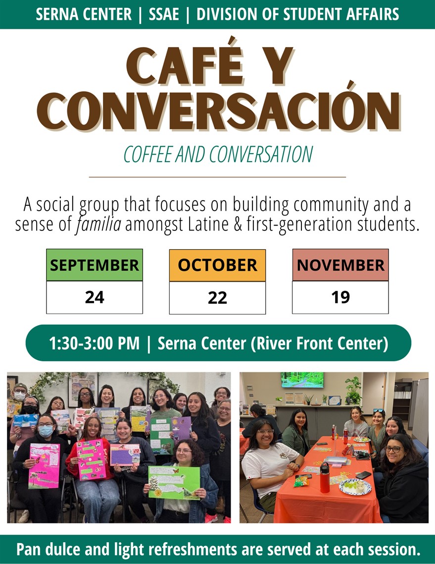 Cafe y Conversacion (Coffee & Conversation), Wednesday, October 22 ...