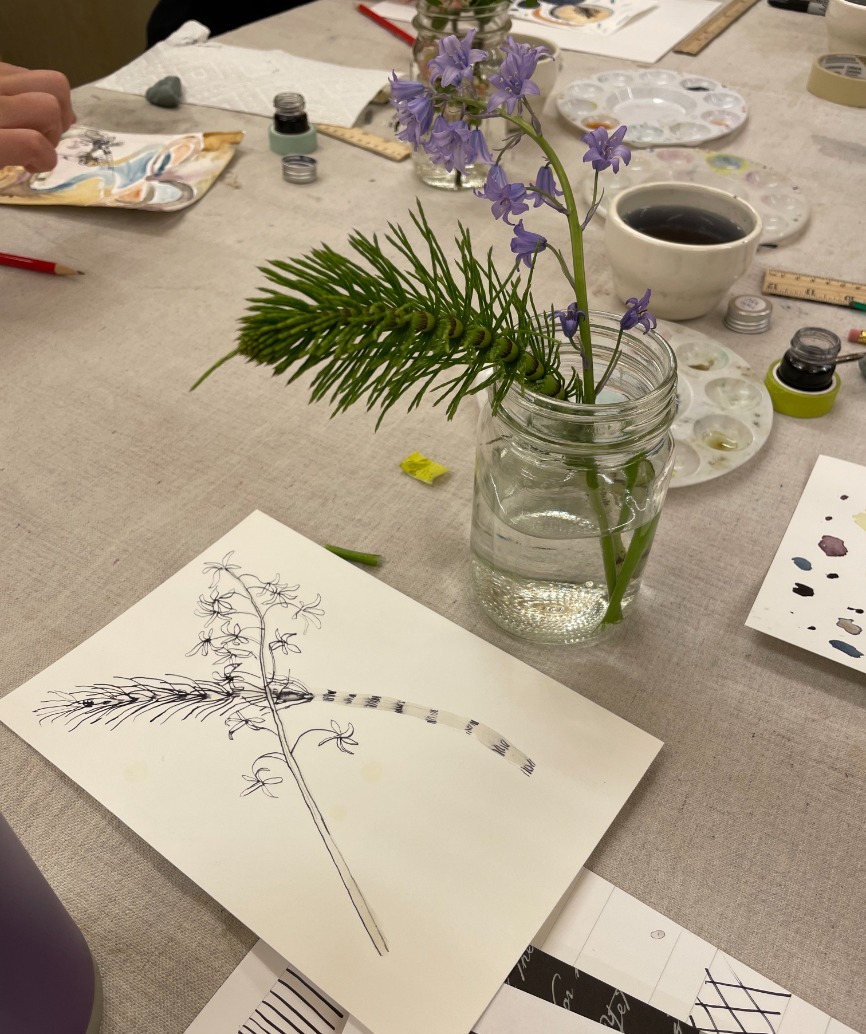 Botanical Art: Drawing with Natural Inks (in-person), Saturday, April ...