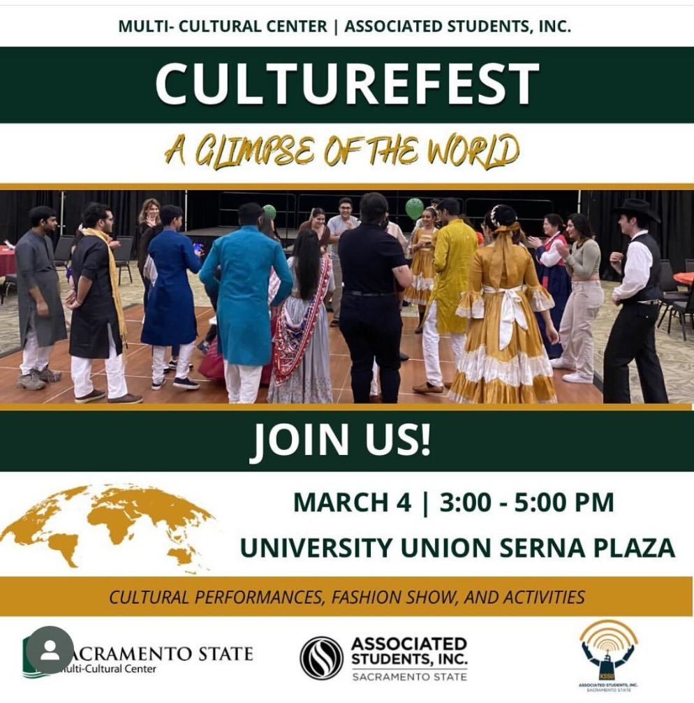 Culture Fest- A Glimpse of the World, Monday, March 4, 2024, 3 - 5pm