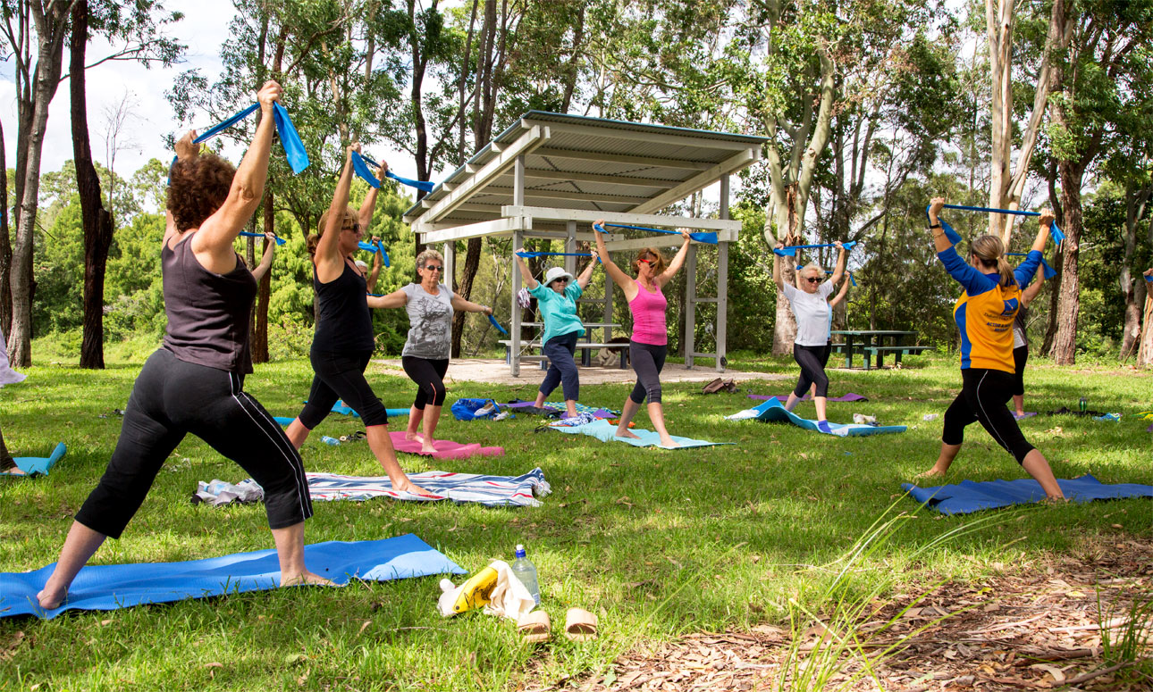 Resistance band strength training – Enoggera Bowls Club – Thursday, 30 ...