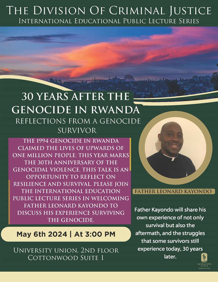 30 Years After the Genocide in Rwanda: Reflections From a Genocide ...