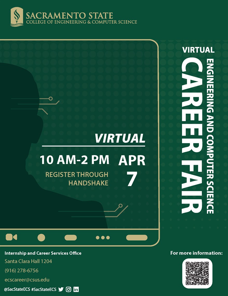 Engineering & Computer Science Career Fair, Friday, April 7, 2023, 10am ...