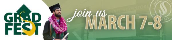 Grad Fest, Tuesday, March 7, 2023, 10am - 6pm