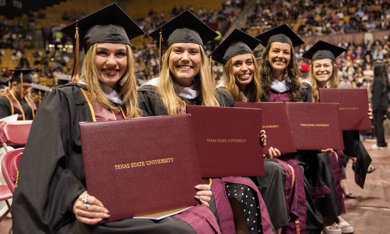 Recent Updates : Commencement : Texas State University
