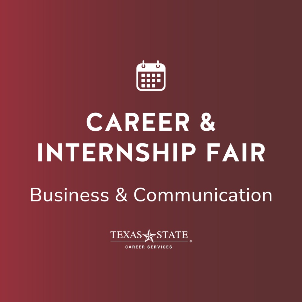 Career Events : Career Services : Texas State University