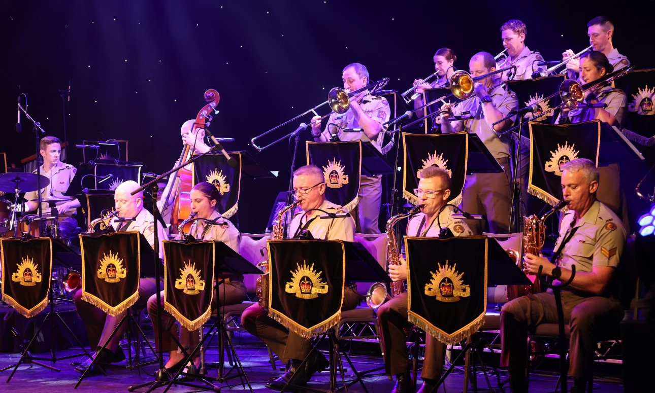 The Australian Army Band Brisbane at SunPAC, Macgregor - Via Brisbane