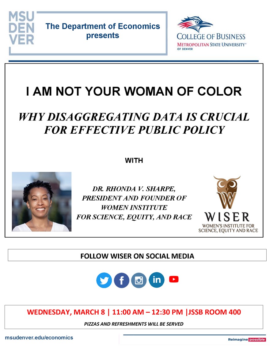 Dr. Rhonda Vonshay Sharpe on "I Am Not Your Woman of Color: Why ...