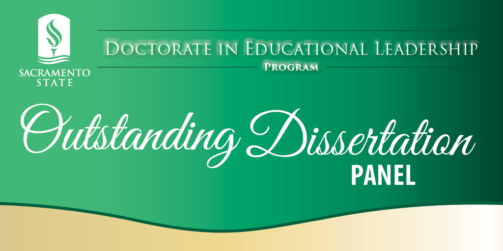 Ed.D. Outstanding Dissertation Panel | 2022, Thursday, September 15 ...