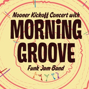 Wednesday Nooner: Morning Groove, Wednesday, August 28, 2024, 12 - 1pm