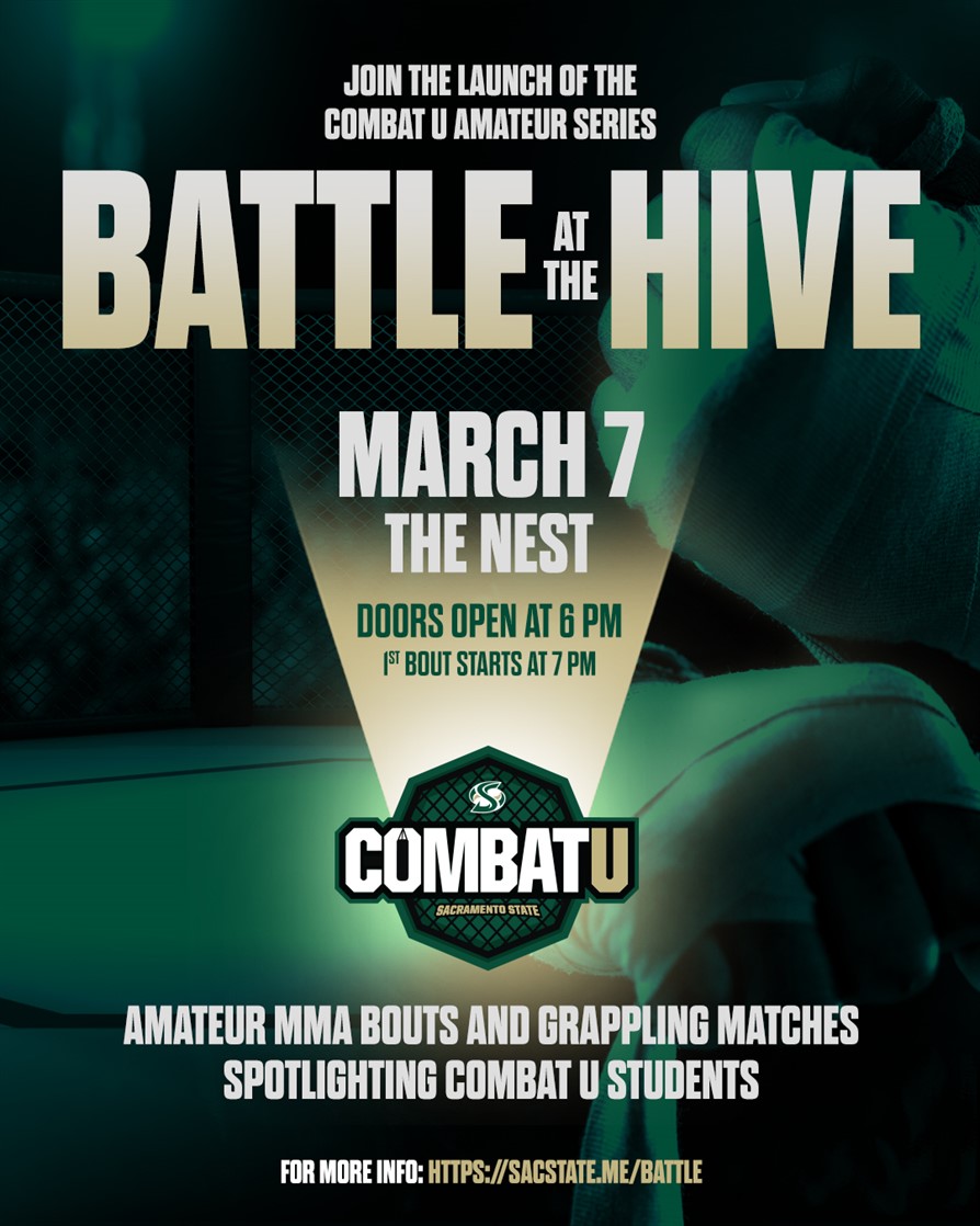 Combat U presents Amateur Series -- Battle at the Hive, Friday, March 7 ...