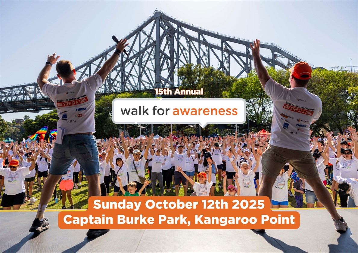 Walk For Awareness at Captain Burke Park, Kangaroo Point - Via Brisbane