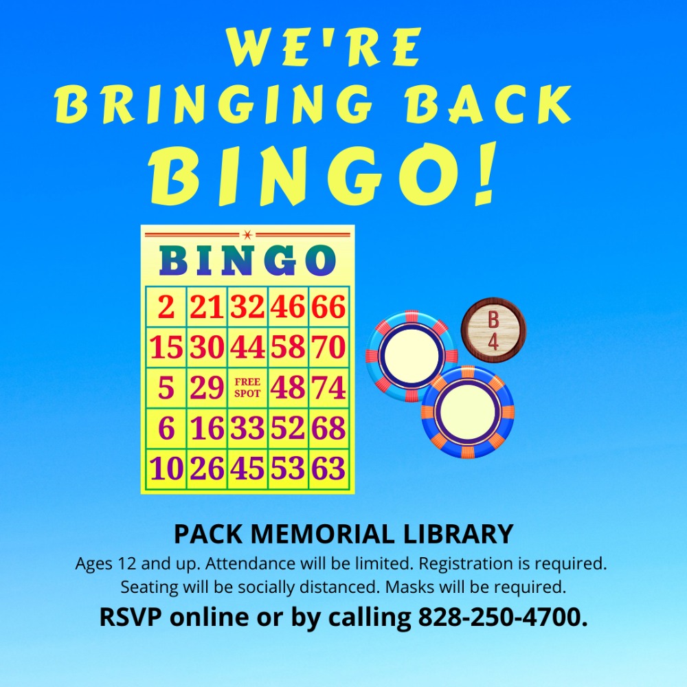 BINGO at the Pack Library - Asheville.com