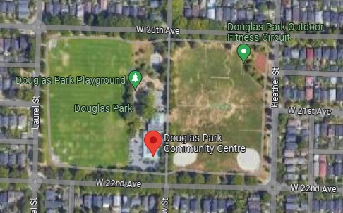 Douglas Park Aerial View Map Dykes Go Birdwatching?! 🦅 🌈
