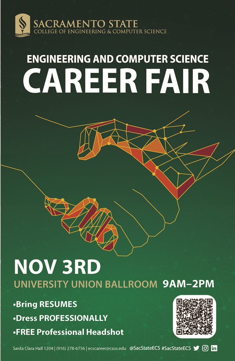 Engineering & Computer Science Career Fair, Friday, November 3, 2023 ...