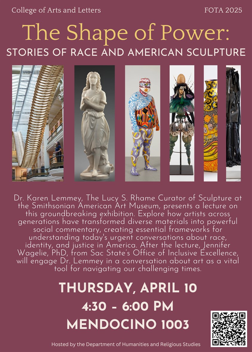 The Shape of Power: Stories of Race and American Sculpture, Thursday ...