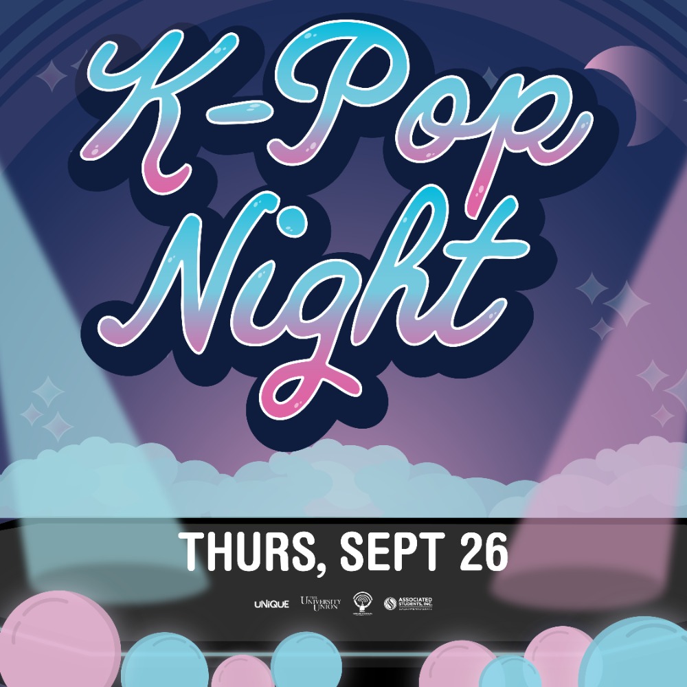 K-Pop Night w/ Unique, Thursday, September 26, 2024, 7:30 - 9:30pm